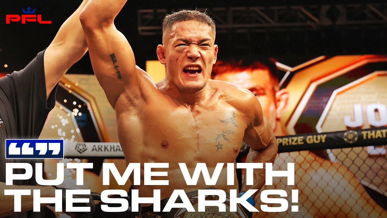 Costello van Steenis With A HUGE UPSET WIN Over Johnny Eblen! | Post-Fight Interview | PFL CS 2 ...