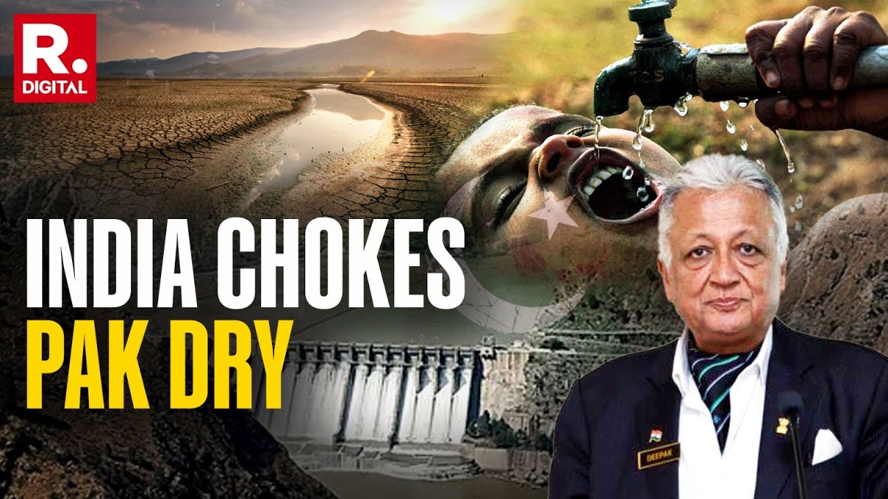 Indus Water Treaty's Abeyance, A Kill Shot To Pak's Life Source | Deepak Vohra Decodes - YouTube