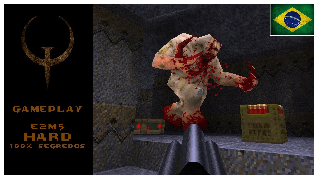 QUAKE (1996) - THE WIZARD'S MANSE (e2m5) [PT-BR] - YouTube