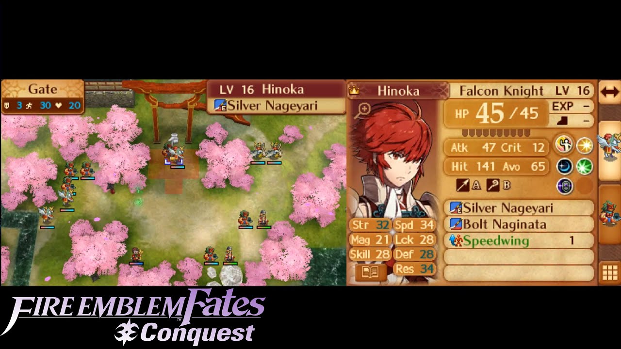 Fire Emblem Fates Conquest Lunatic Blind Chapter 24 - YouTube