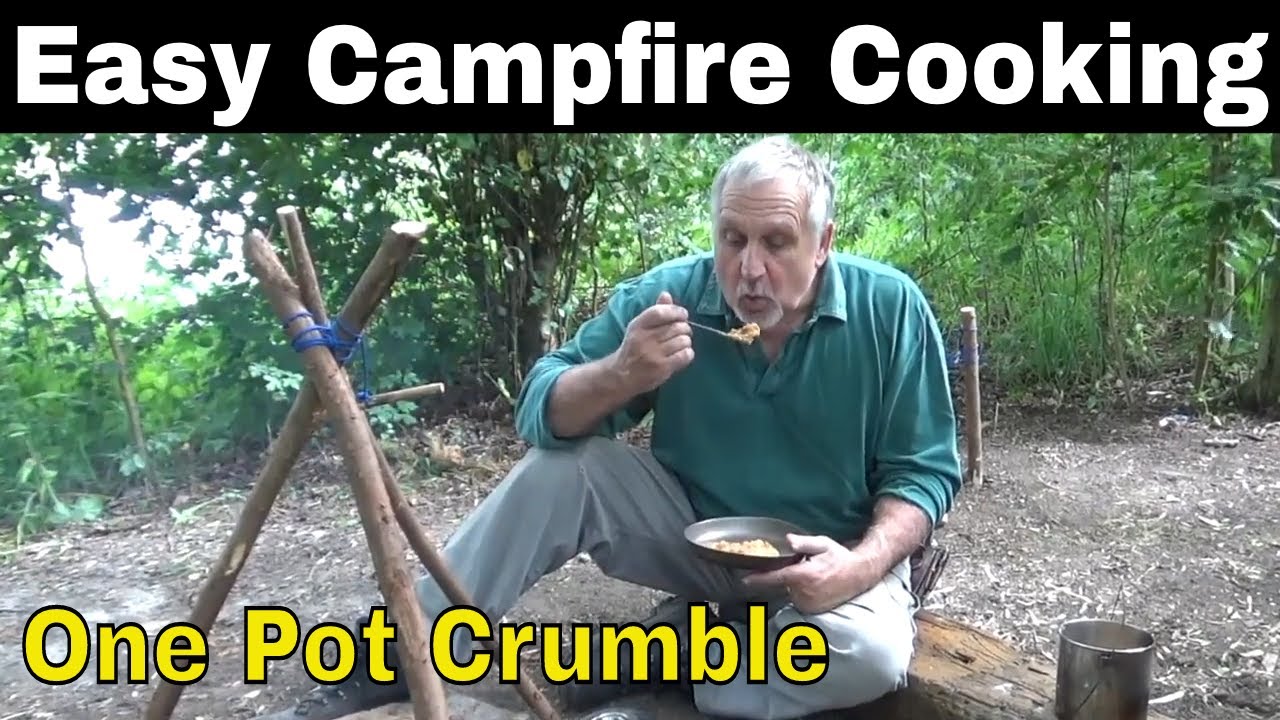 One Pot Crumble - Campfire Cooking Ideas and Recipe For Camping Meals ...