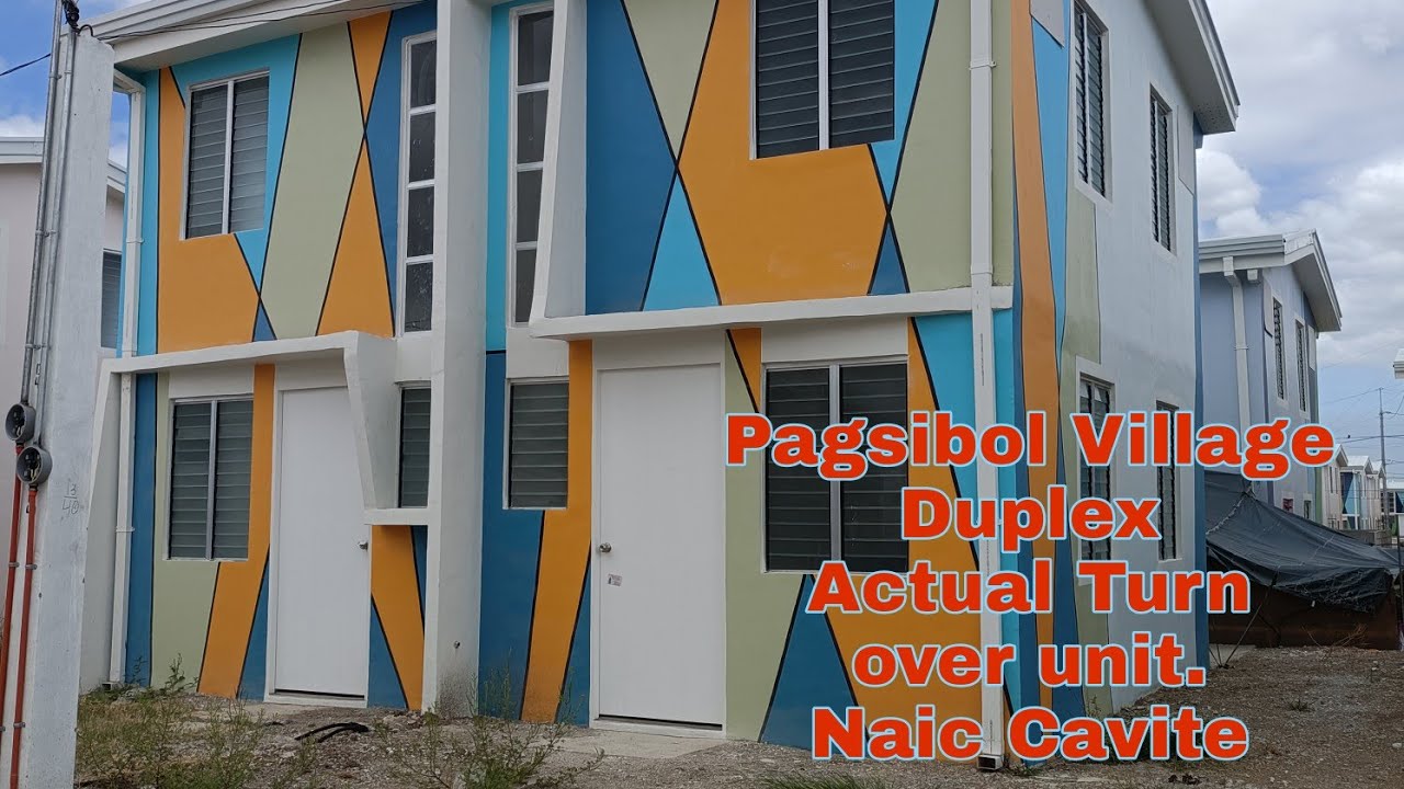 Pagsibol Village Duplex Actual Turn over unit/Naic. March 4,2022.Team ...