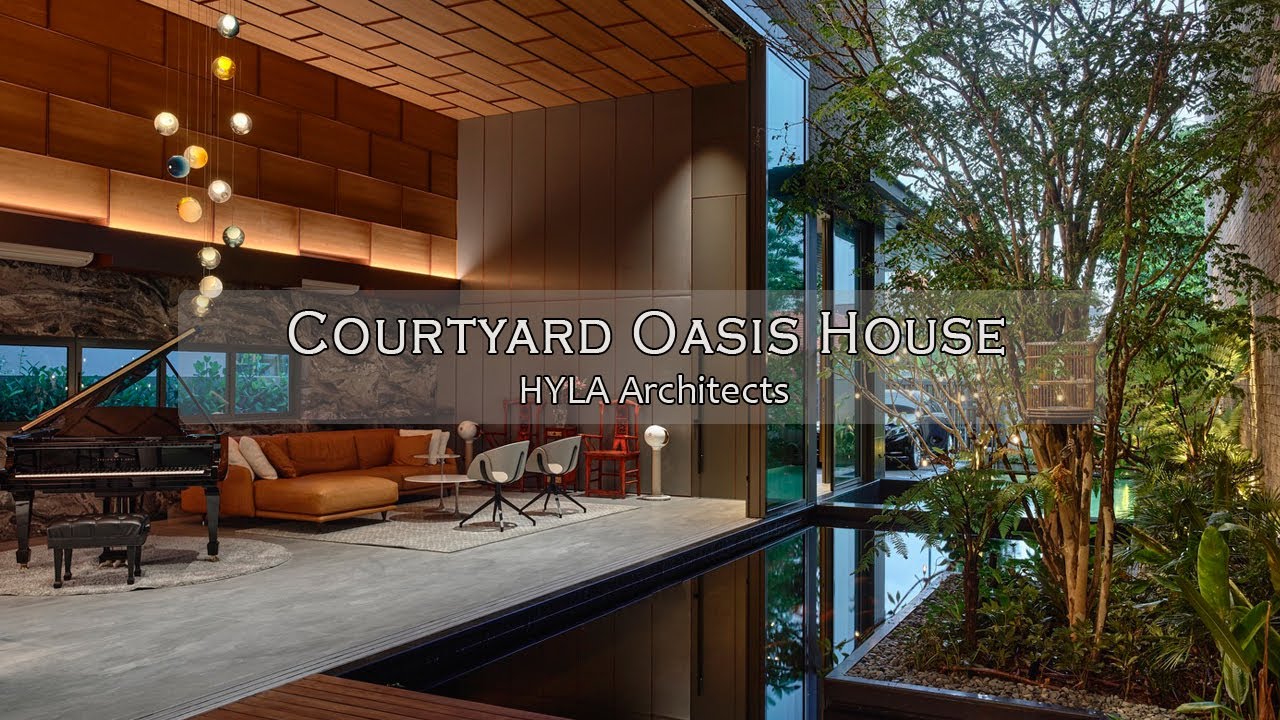 Modern Private Home Designed To Offer Privacy, Peaceful Atmosphere And ...