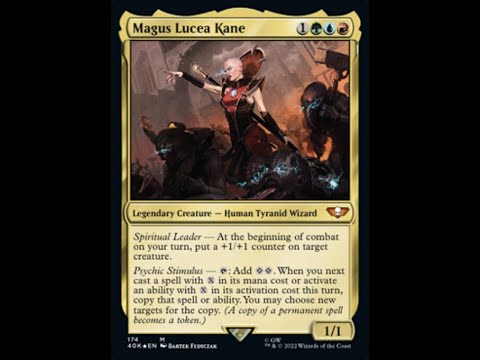 Magus Lucea Kane Commander Deck - YouTube