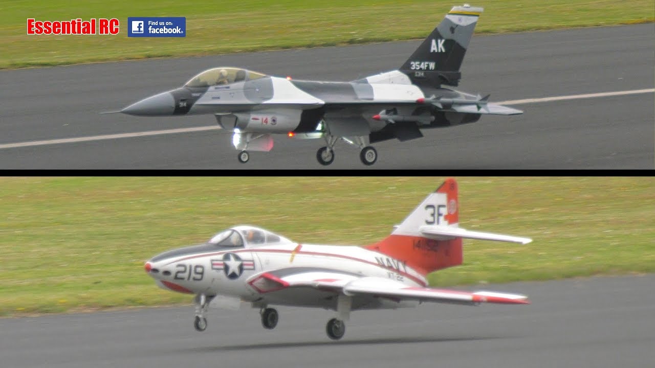 TURBINE RC JETS open the Large Model Association (LMA) Show at RAF ...