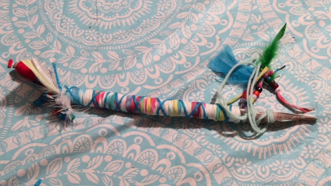 Talking Stick - Crafts with Miss Geri - YouTube