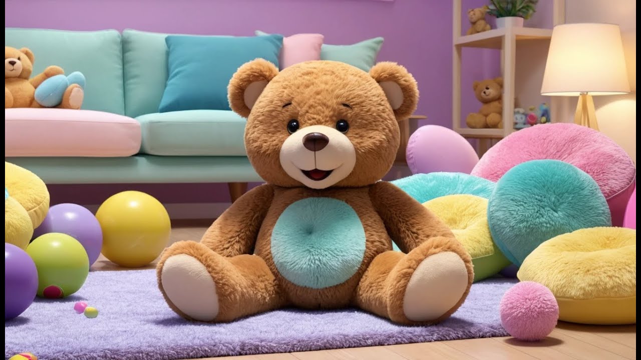 Teddy Bear, Teddy Bear | Fun Action Nursery Rhyme for Kids | Sing-Along ...