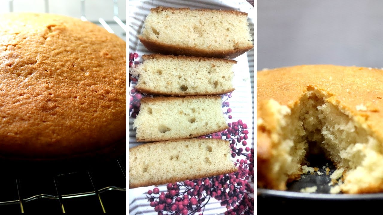 How to Bake Easy Super Soft Moist Butter Cake Recipe - Soft Buttery ...