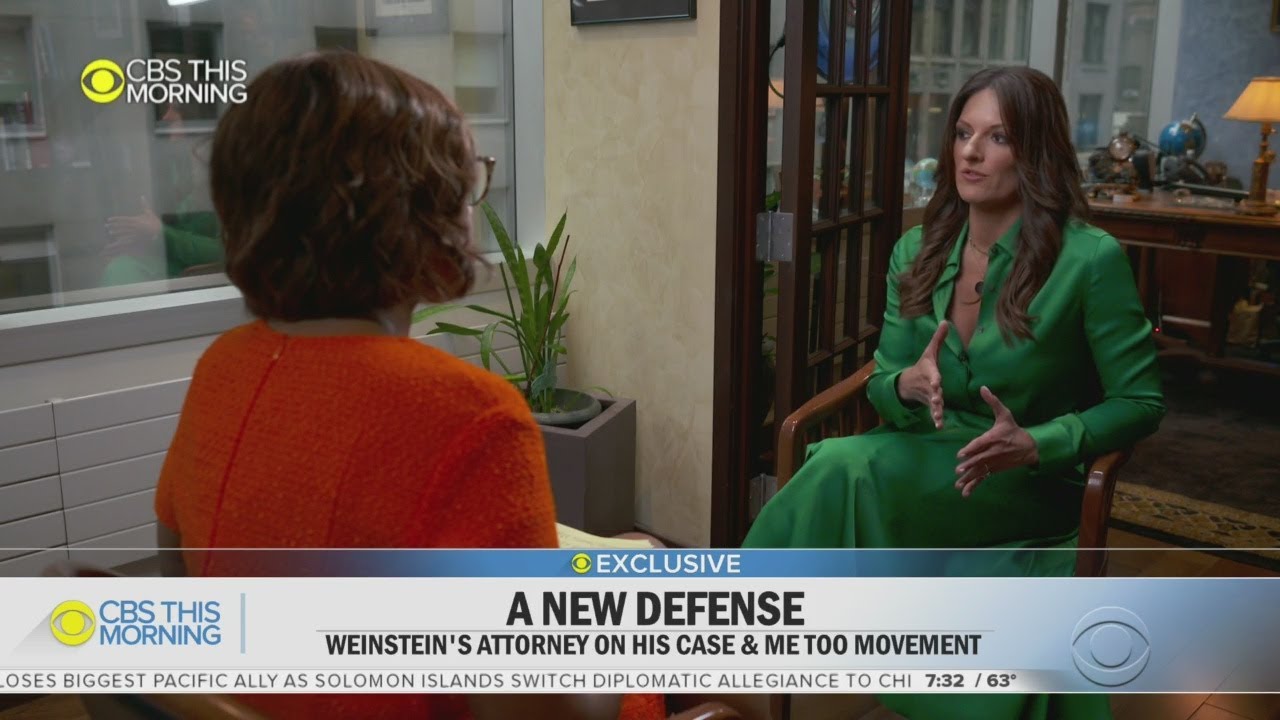 Gayle King Interview Harvey Weinstein's Lawyer - YouTube