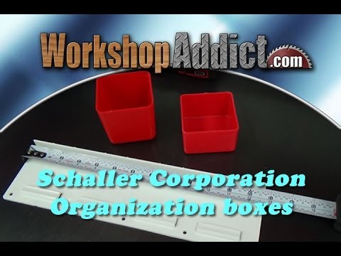 Schaller Corporation Organization boxes- Wall mount or toolbox - YouTube