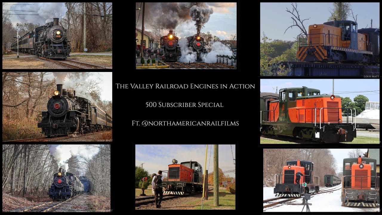 The Valley Railroad Engines in Action: 500 Subscriber Special (Ft ...