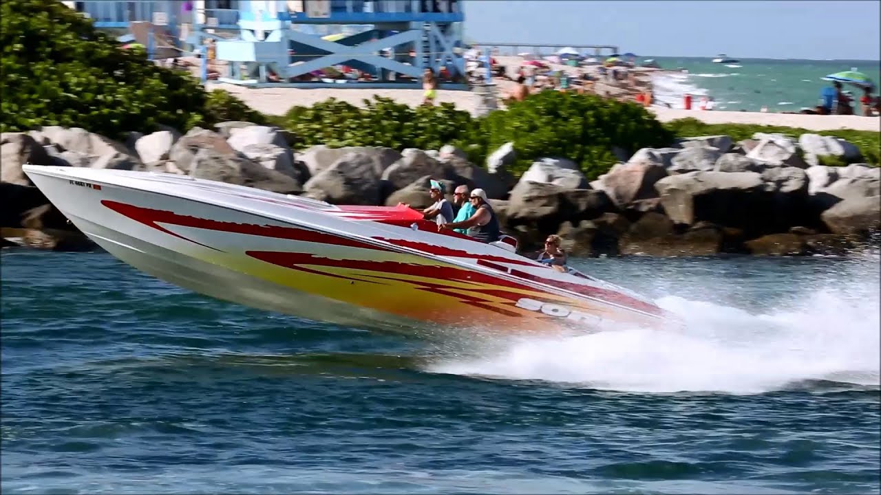 Sonic Powerboat at Haulover - YouTube