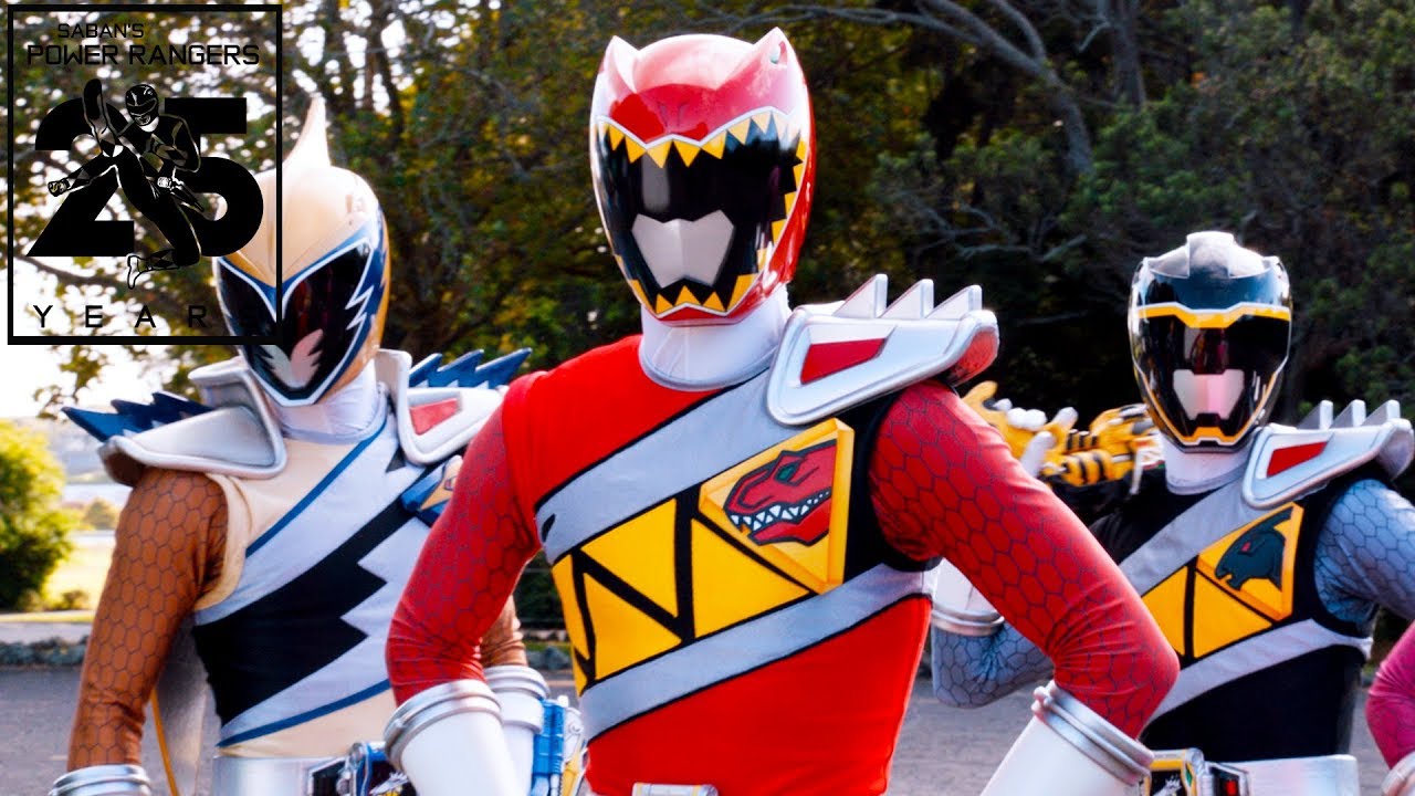 Power Rangers | Dino Super Charge Rangers Together! - YouTube