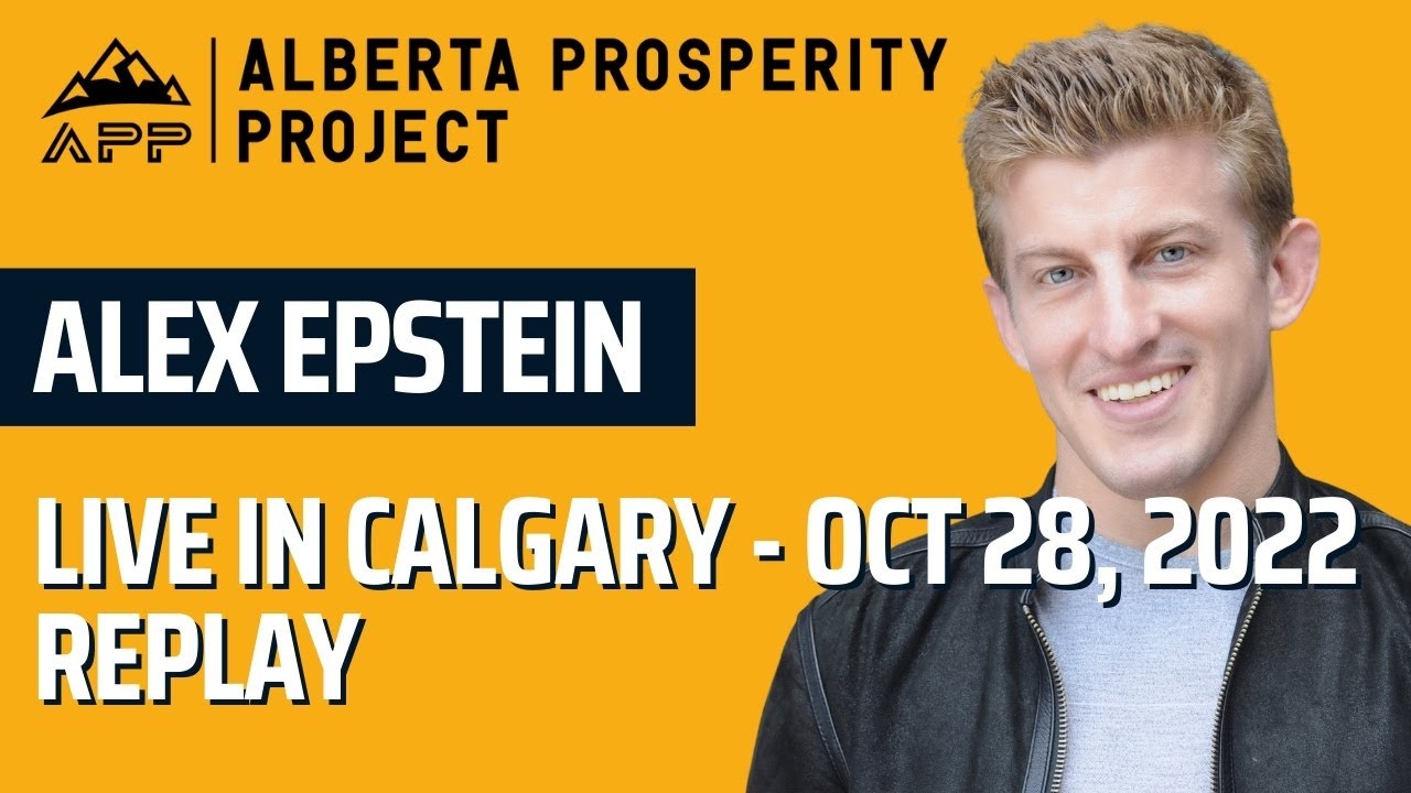 ALEX EPSTEIN LIVE IN CALGARY – RECORDED OCTOBER 28TH, 2022 (REPLAY ...