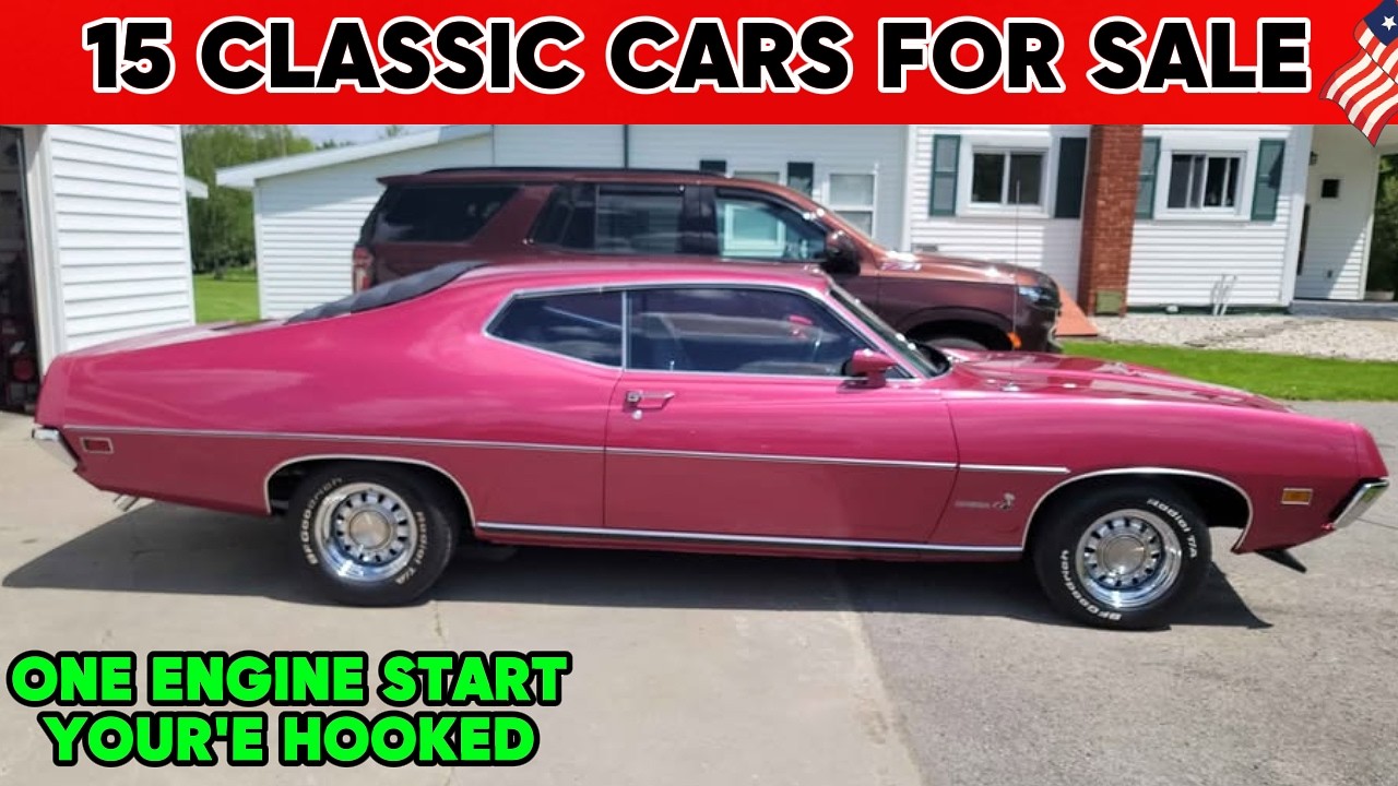 OMG! 15 Classic Cars for Sale CHEAP You WON'T Believe! - YouTube