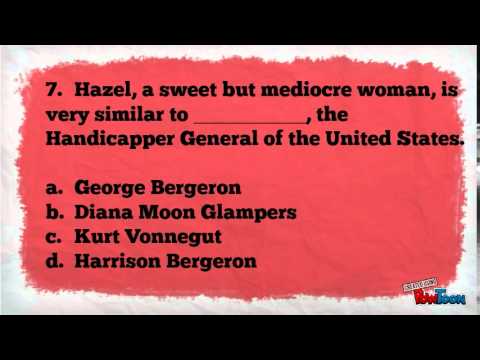 Harrison Bergeron quiz - YouTube
