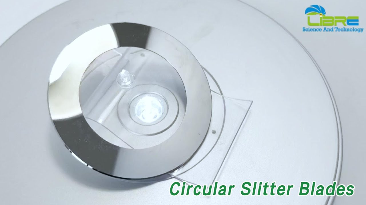 Tungsten Carbide Circular Slitter Blades Razor OD 200mm High Hardness ...