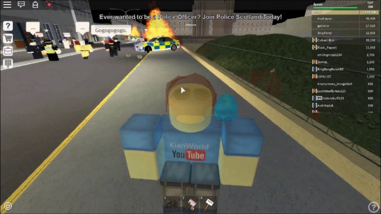 ROBLOX: Crazy Riot in Scotland! - YouTube