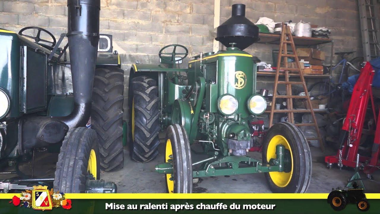 Démarrage Société Française Vierzon HV2 - YouTube