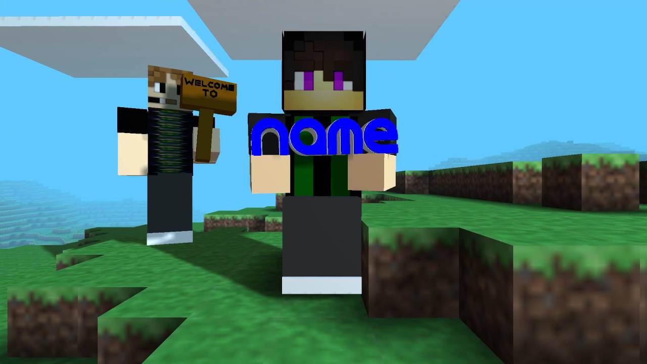 Awesome Minecraft Intro (Panzoid) - YouTube