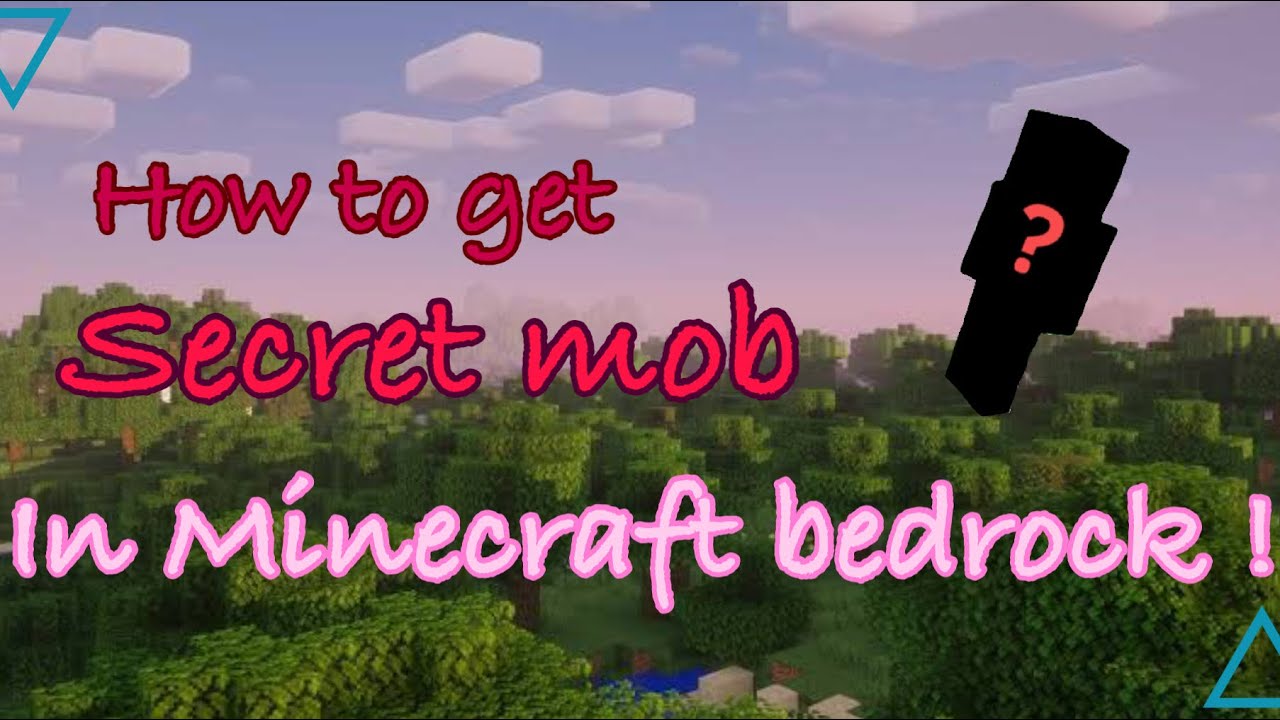 How To Get A Secret Mob In Minecraft Bedrock YouTube how-to-get-a-secret-mob-in-minecraft-bedrock-youtube