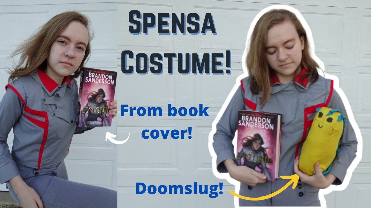 Making a Costume from a Book Cover! | Skyward Spensa Costume - YouTube