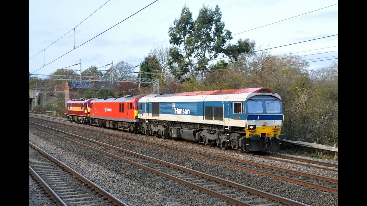WCML Surprises @ Cathiron feat 59103, triple Class 387's & Scots ...