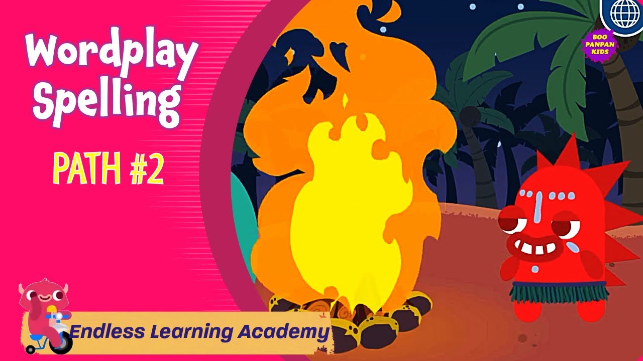 Endless Learning Academy : Wordplay Spelling path 2|Bopanpankids - YouTube
