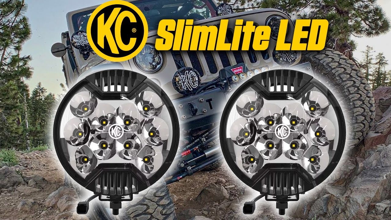 The KC Slimlite now available in LED! - YouTube