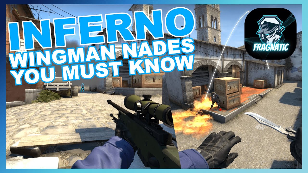 INFERNO WINGMAN NADES YOU MUST KNOW! | 2023 (NEW) (128 tick) - YouTube