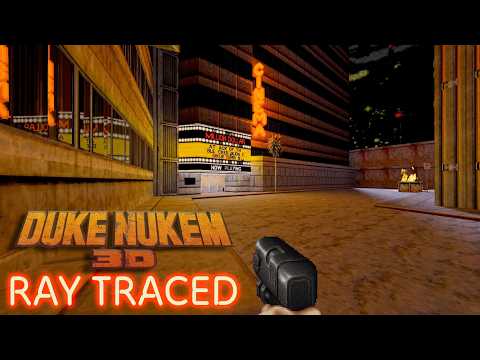 DUKE NUKEM 3D: Ray Traced 0.3.0 - L.A. Meltdown full playthrough longplay 4K - All secrets