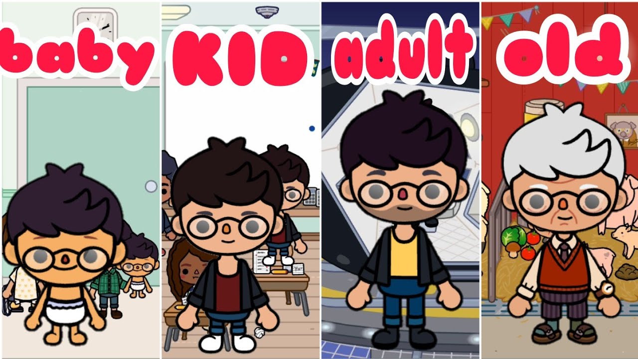 baby | kid | adult | old Routine life | TOCA LIFE WORLD - YouTube