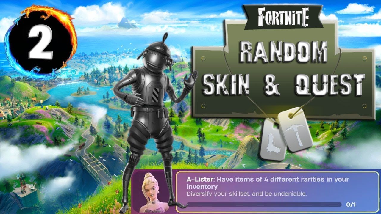 Random Skin & Quest ⚔️ Fortnite Fiasco 🩸 Episode 2 - YouTube