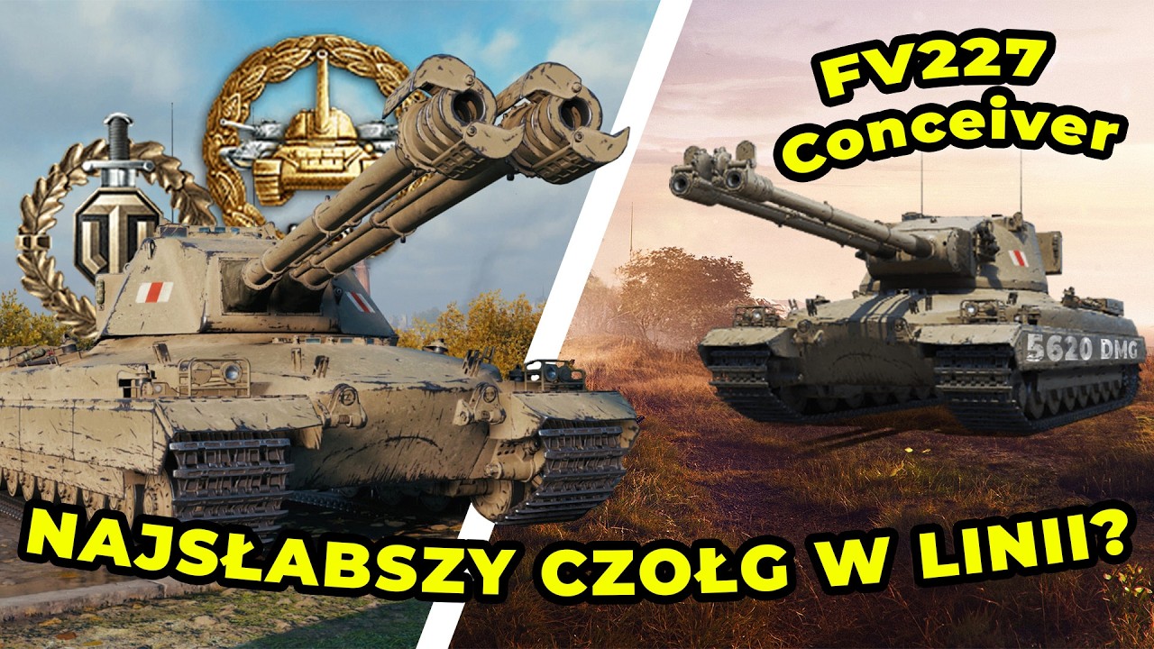 FV 227 CONCEIVER w AKCJI *czy da się tym grać?* - YouTube
