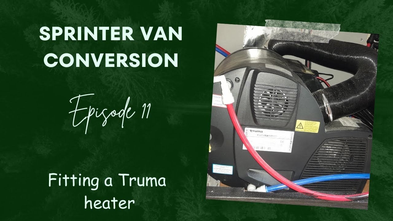 We install a Truma heater into the sprinter van - YouTube