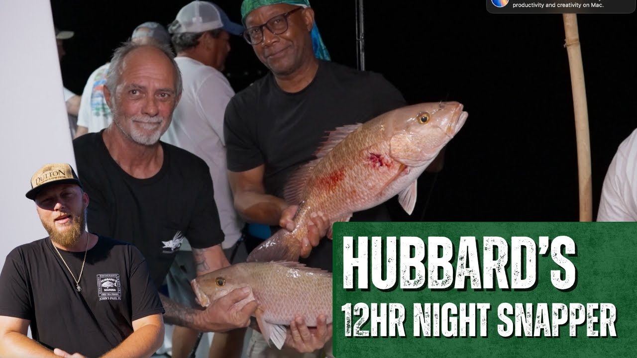 🎣 12-Hour Overnight Snapper Action! | Hubbard’s Marina Deep Sea Fishing ...
