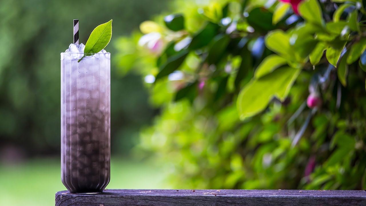 How to make Shaker & Spoon's Darkened Summer Moon cocktail - YouTube