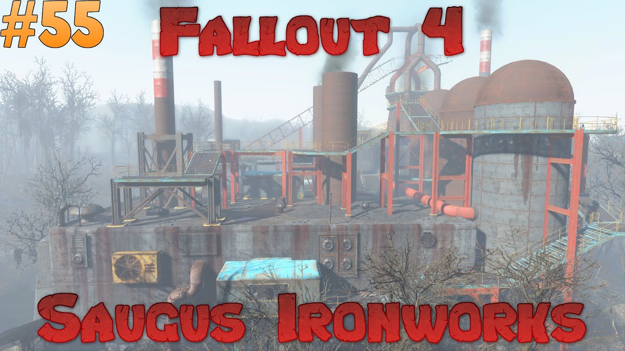 Let's Play Fallout 4 - Saugus Ironworks Ep 55 - YouTube