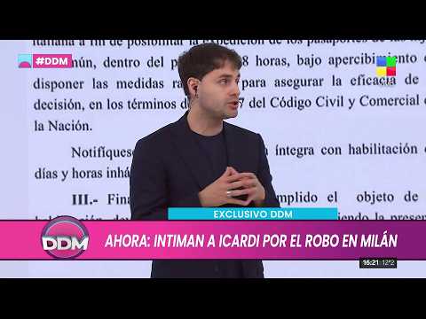 🔥 ROBO A LA CASA DE WANDA NARA: INTIMAN A MAURO ICARDI