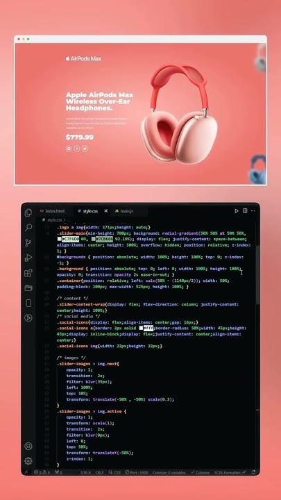 How To Create A Full Website Style Image Style Auto Style Html Css And Javascript Coding