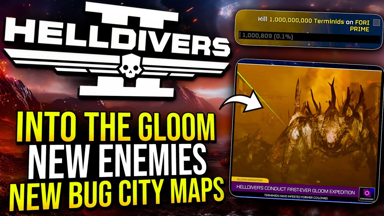 Helldivers 2 - New Update! New Enemies, New Mission Type, New Map ...