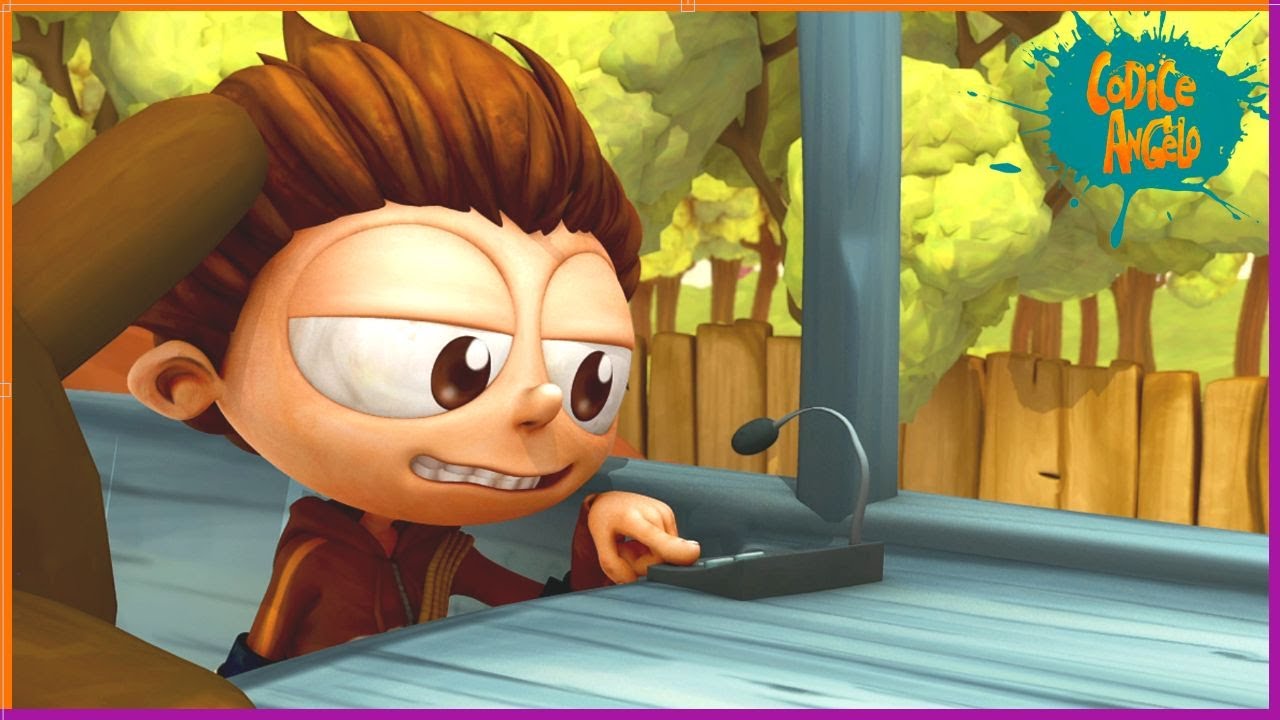 La coda del drago 🎃 Codice Angelo 🎃 25' Compilazione | Cartone animato ...