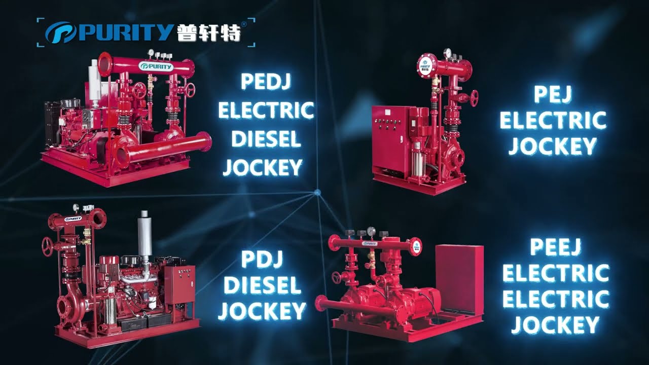 PURITY PEDJ Fire Fighting System #firepump #firesystem - YouTube
