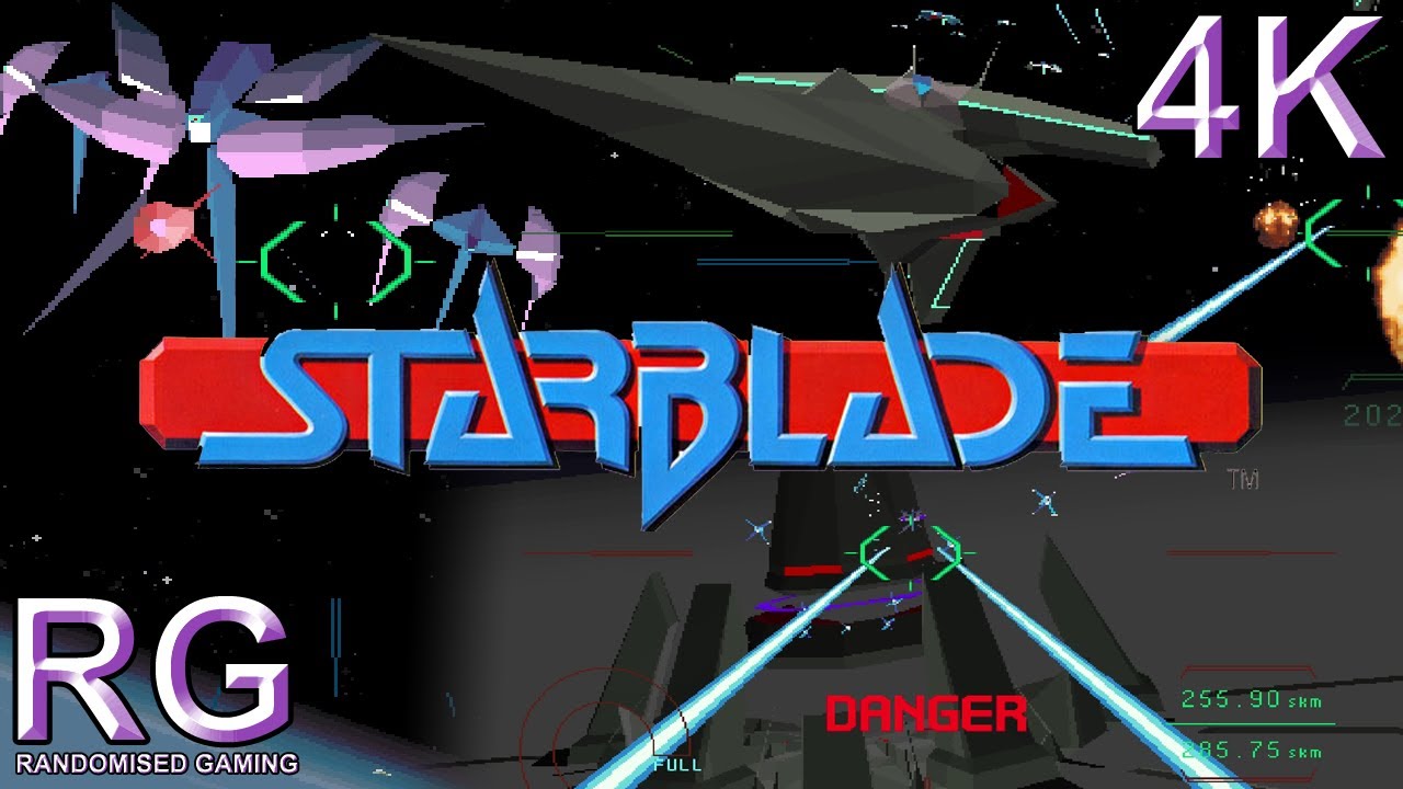 StarBlade - Arcade - Full Attract & Playthrough [UHD 4K] - YouTube