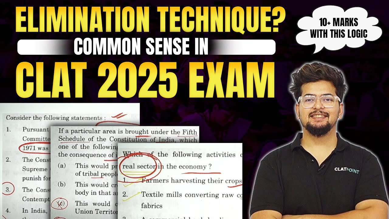 How to guess MCQ correctly🧐| Only 1% Students Know this🤯| CLAT 2025 ...