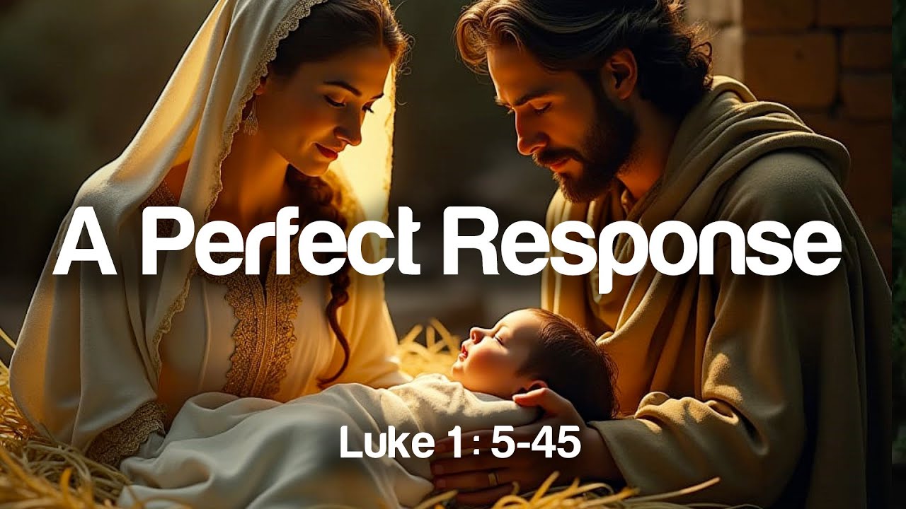 A Perfect Response. Luke 1:5-45 #sermon #bible #revivalbaptistchurchvancouver #jesus #christmas ...