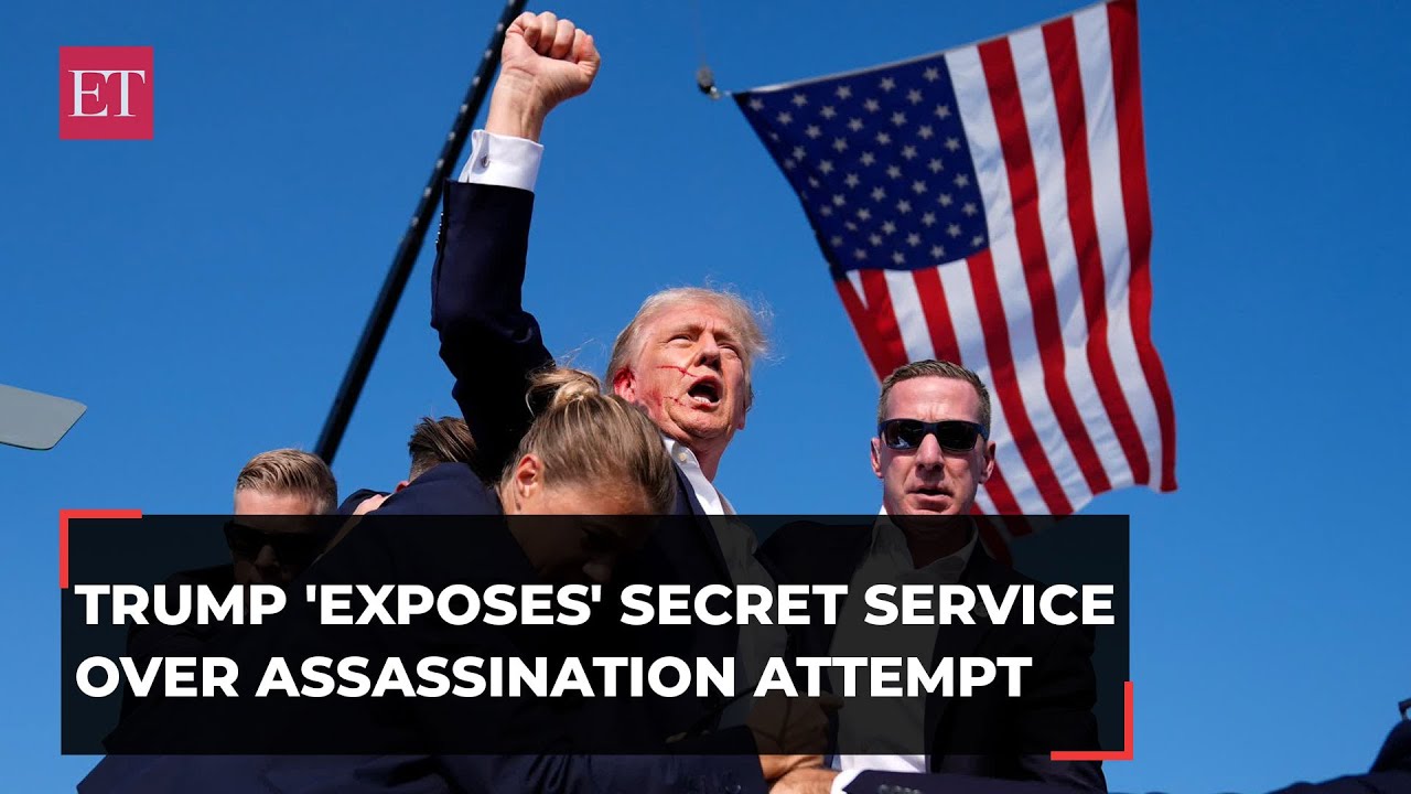Trump 'exposes' US Secret Service after failed assassination attempt ...