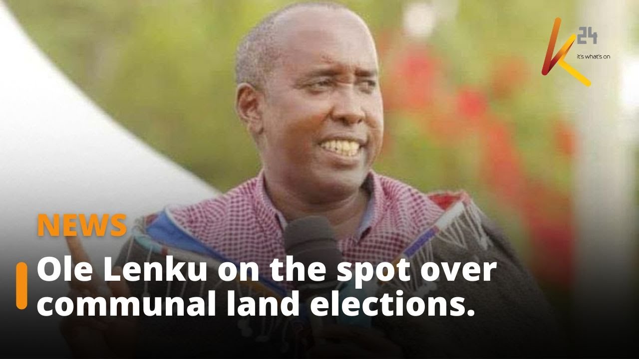 Ole Lenku on the spot over communal land elections. - YouTube