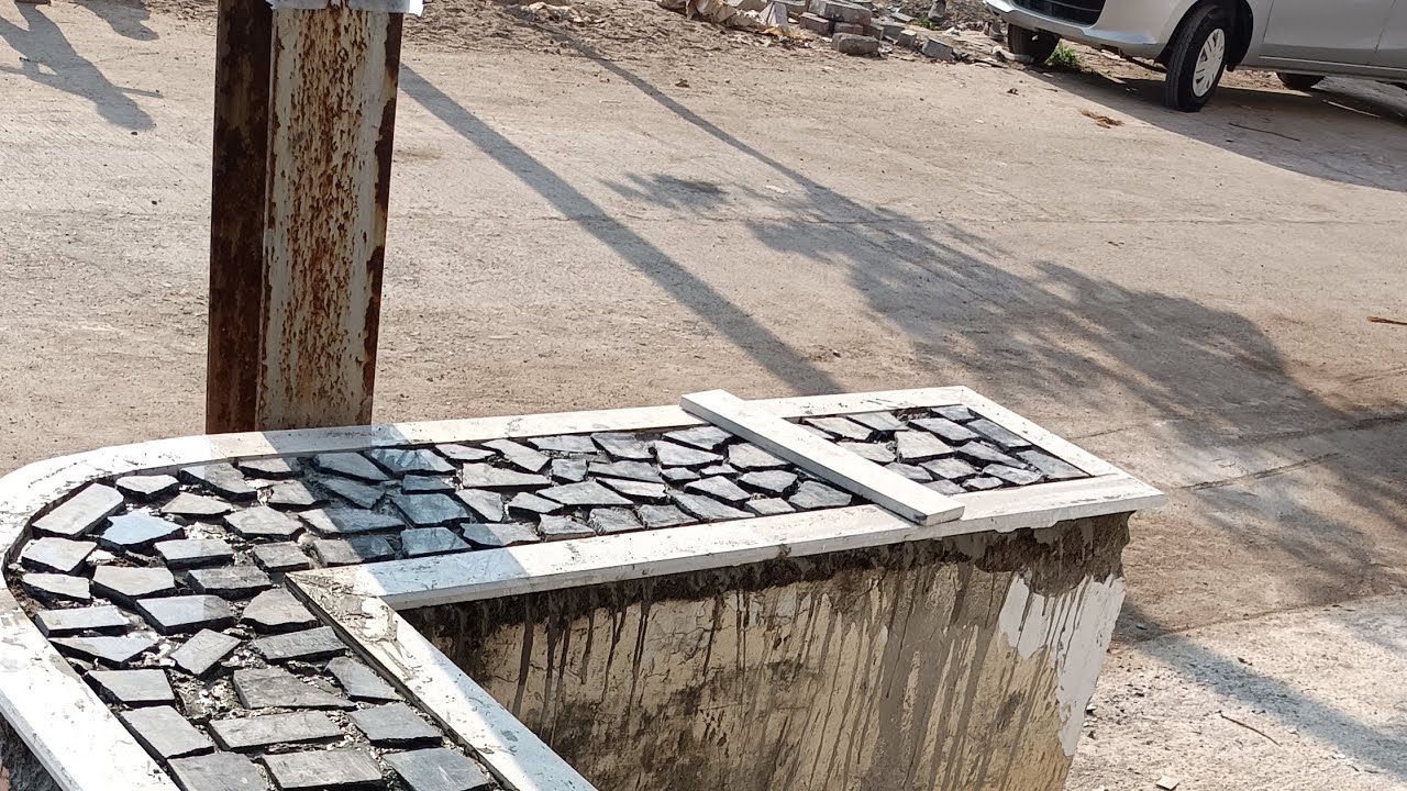 marble granite tokri lagane ki video#marbaldesign #vairalvideo # ...