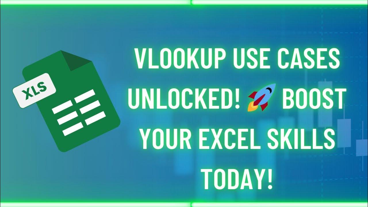 VLOOKUP with Multiple Use Cases - YouTube